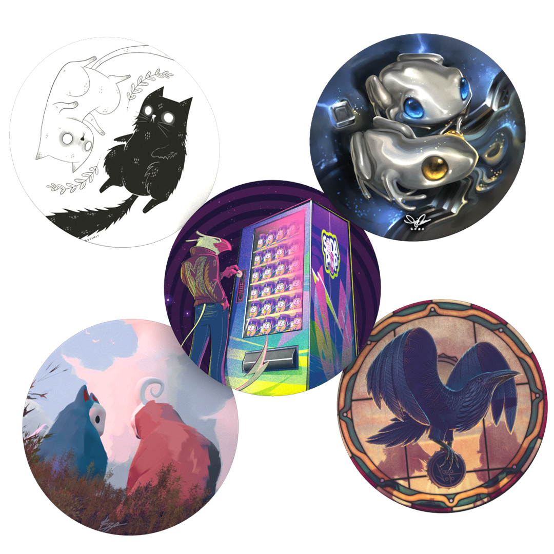 Coaster set (Club) - Thundergryph